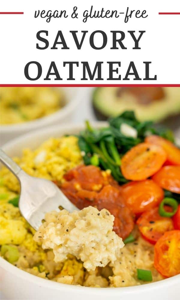 Vegan Savory Oatmeal - Vegan Blueberry