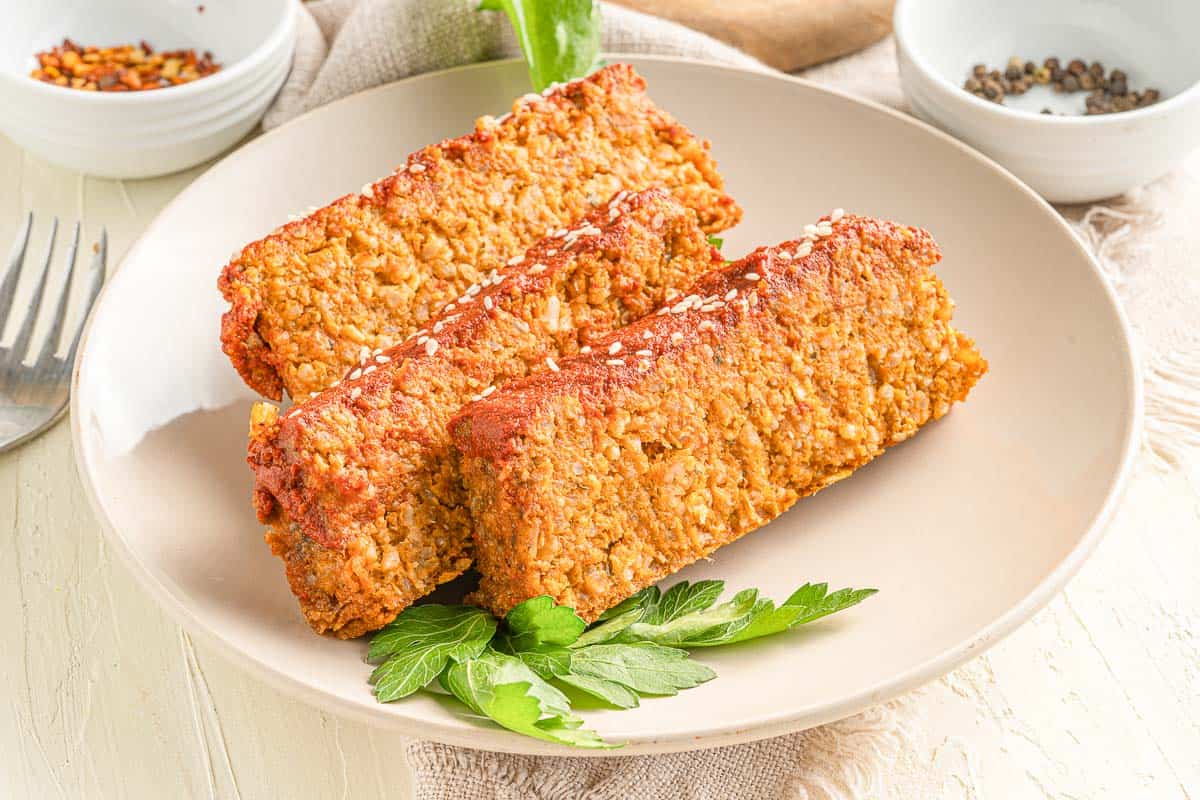 Rice Loaf (Vegan and Gluten-free!) - Vegan Blueberry