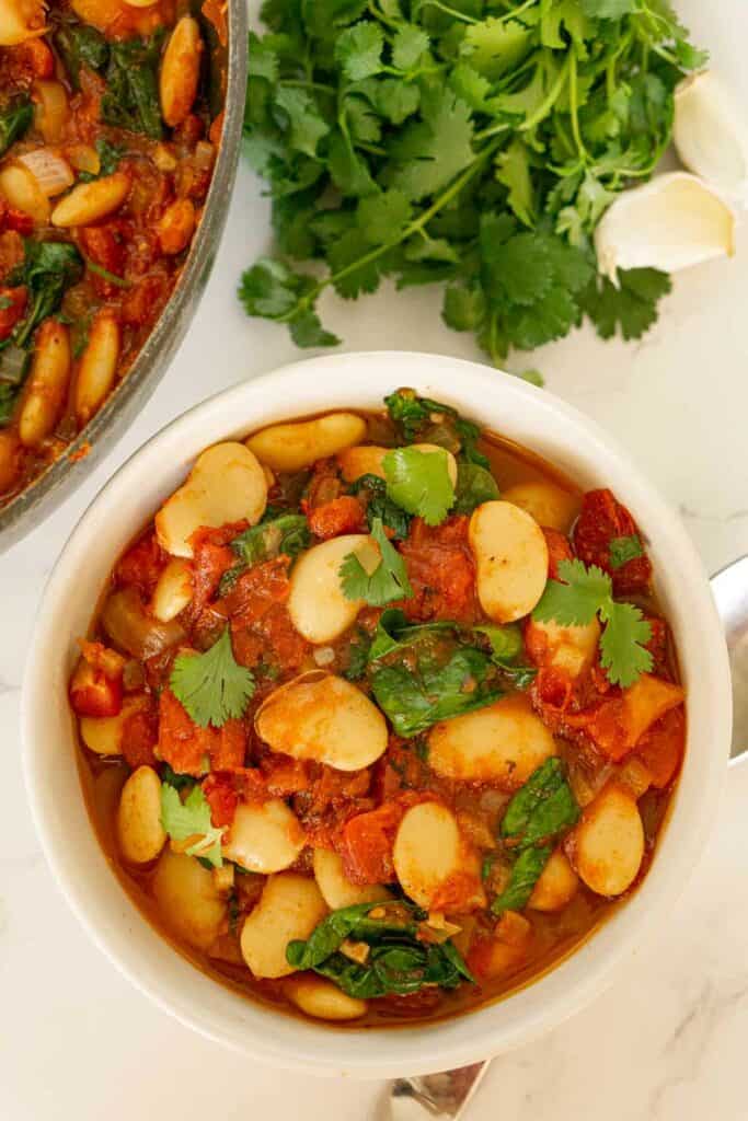 Butter Bean Stew - Vegan Blueberry